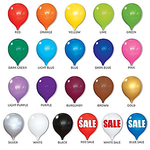 PermaShine - Reusable and Helium Free Single Balloon Kit - Permanent Plastic Indoor and Outdoor Balloons
