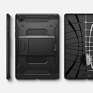 Spigen Tough Armor Pro Designed for Galaxy Tab A8 10.5 Inch Case (2022) - Black