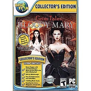 GRIM TALES: BLOODY MARY Collectors Edition Hidden Object PC game DVD-ROM + Bonus!