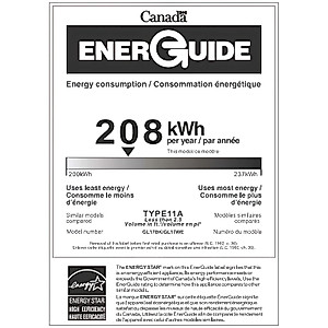 Galanz - 1.7 cubic foot compact dorm refrigerator, Black