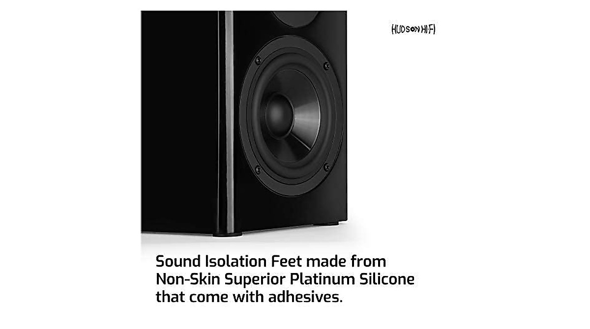 Hudson Hi-Fi Isolation Feet for Superior Sound Quality