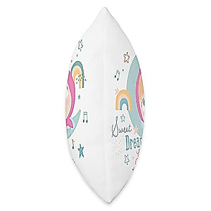 Masha and the Bear Sweet Dreams Throw Pillow, 16x16, Multicolor