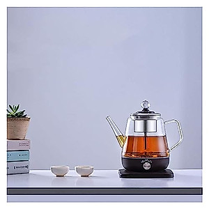 MODADA 316 stainless steel glass health kettle steam cooking tea kettle small thick glass multifunctional electric kettle glass health kettle stainless steel health kettle teapot thick glass electric