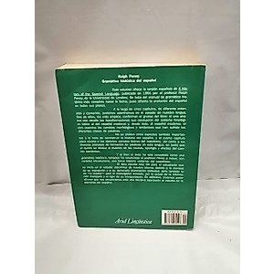 Gramatica Historica Del Espanol (Ariel Linguistica) (Spanish Edition)
