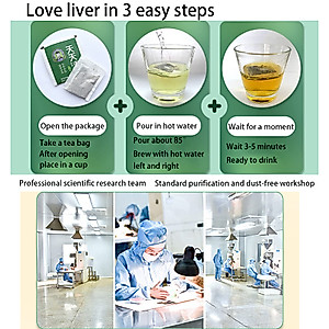 Everyday Nourishing Liver Tea,Tian Tian Qing Da Cha, Everyday Liver Support Tea,Supports Healthy Liver Function (2 Box)