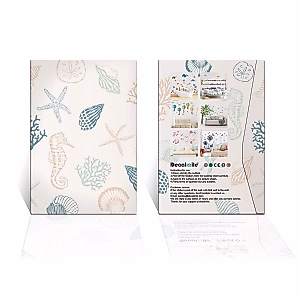 decalmile Garden Flower Window Clings Double Sided Iris Floral Spring Easter Window Decals Glass Window Doors Window Stickers Gifts for Mom