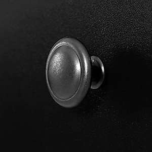 South Shore Morgan Small 2-Door Storage Cabinet Pure Black, 31.5" x 32 3/8" x 32 7/8"