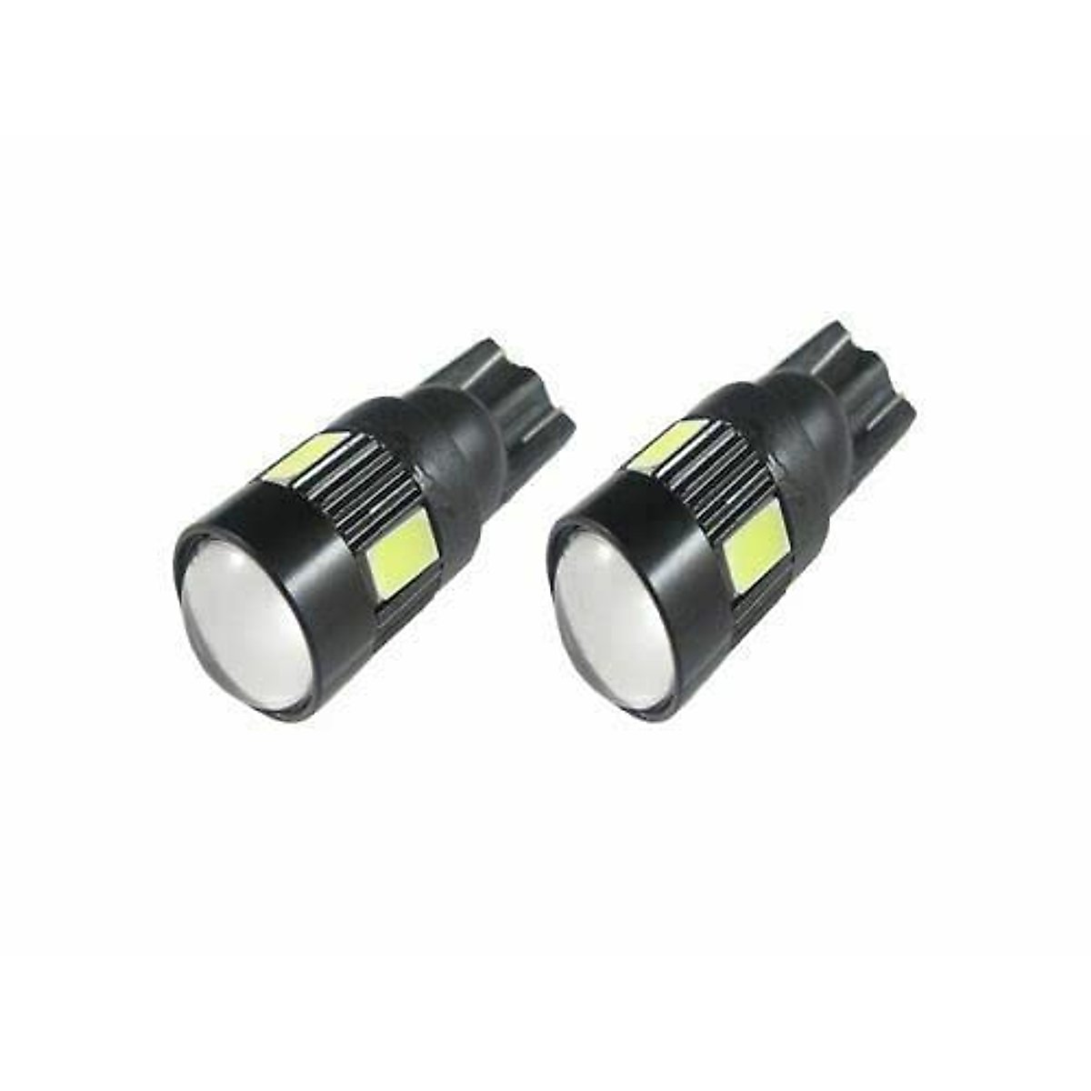 Xotic Tech 1 Set 9-SMD Xenon White T10 BA9 LED Parking Light Bulbs w/Load Resistor Anti-Flicker Error Free Wiring Adapters Compatible with BMW F30 3 Series…