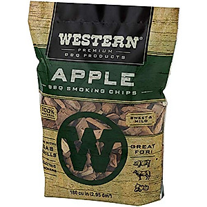 Ultimate Western BBQ Smoking Wood Chips Variety Pack Bundle (3)- Apple, Pecan, and Cherry Flavors