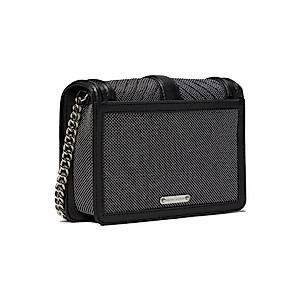 Rebecca Minkoff Chevron Quilted Small Love Crossbody Fuchsia One Size