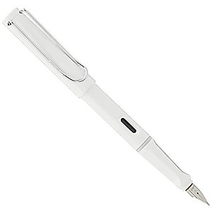 Lamy Safari White Fountain Pen - Fine Nib L19-WE-F