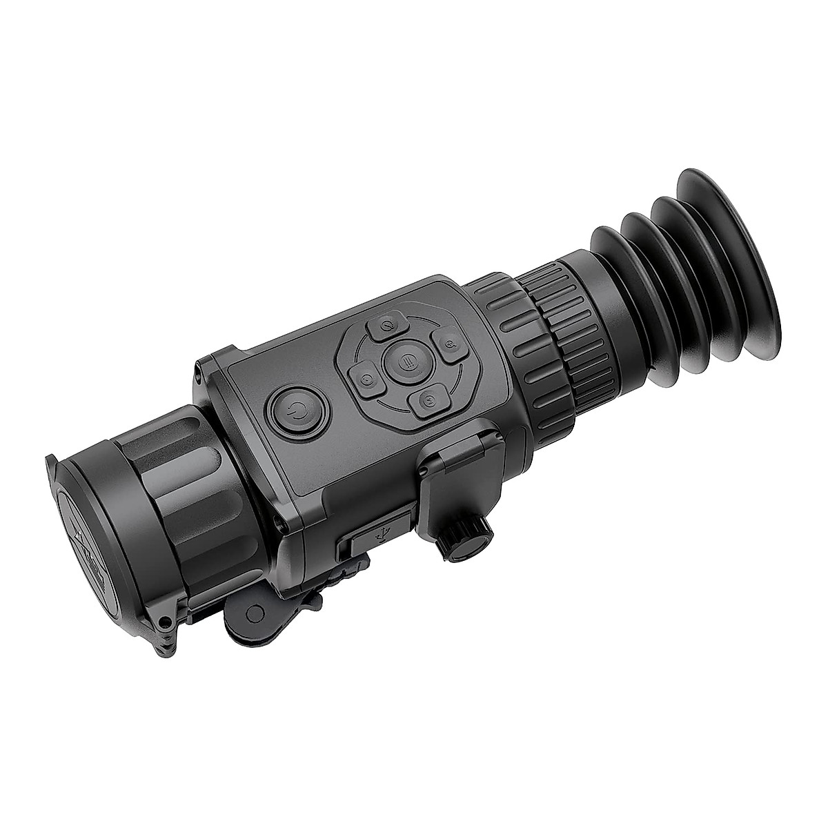 AGM Global Vision Rattler TS 19-256 Thermal Riflescope with 256x192 Resolution, Video Recording, and Wi-Fi Transmission, Waterproof and Shockproof, Ideal for Hunting and Outdoor Activities.