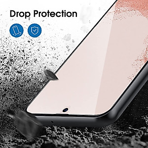 amFilm OneTouch Screen Protector for Samsung Galaxy S22 Plus 6.6 inch, Samsung Galaxy S22 + 6.6 inch, 9H Hardness with Camera Lens Protector, Bubble Free, Tempered Glass, 2 Pack