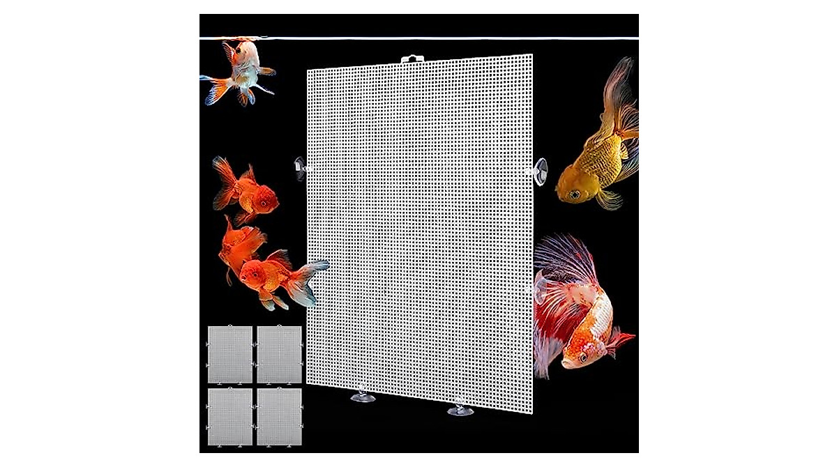 Fish Tank Divider 4PCS - Easy DIY Aquarium Partition for Fish Separation