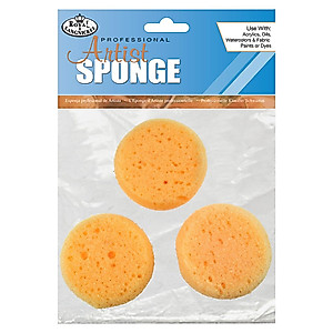 Royal Brush Synthetic Artist Sponges, 3/Pack