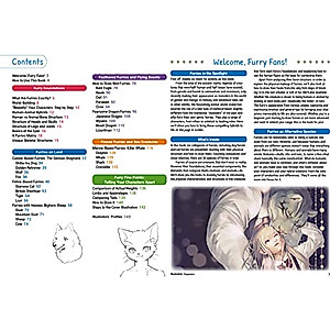 How to Draw Manga Furries: The Complete Guide to Anthropomorphic Fantasy Characters (750 illustrations)