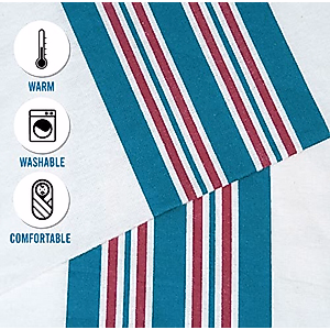 Lenenz Baby Receiving Blankets, 100% Cotton Flannel Receiving Blanket, Perfect for swaddling & Wrapping, Ultra-Soft Hospital Blankets, Size 30 x 40 inch (6)