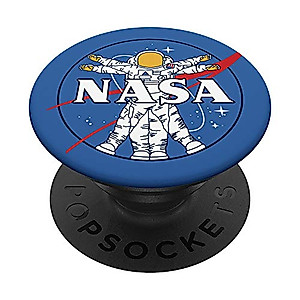 NASA Astronaut Logo PopSockets PopGrip: Swappable Grip for Phones & Tablets