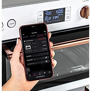 Cafe Couture Oven with Air Fry, 14 Cooking modes in 1 including Crisp Finish, Wifi, Matte White
