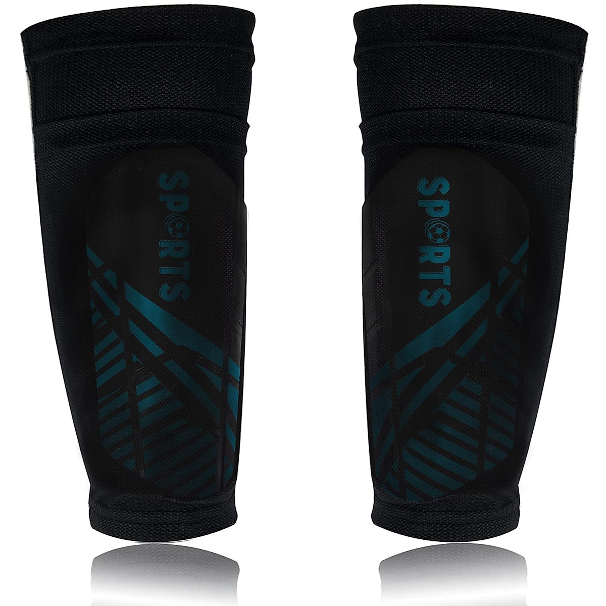 Soccer Shin Guards for Kids Youth, Shin Guard and Shin Guard Sleeves for Boys and Girls for Football Games EVA Cushion Protection Reduce Shocks and Injuries