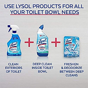 Lysol Cling Gel Toilet Bowl Cleaner, Country Scent, 24 Fl Oz (Pack of 3)