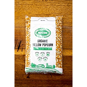 Preferred Popcorn Organic Popcorn, 28 Ounce bag, Pack of 4, 30 Servings Per Bag