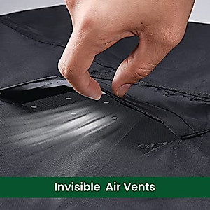 Mrrihand Chaise Lounge Cover, Outdoor Furniture Covers For Winter, Patio Lounge Chair Cover Waterproof and UV Resistant, Heavy Duty Outdoor furniture covers with Air Vent 2 Pack - 84L x 32W x 32H inch