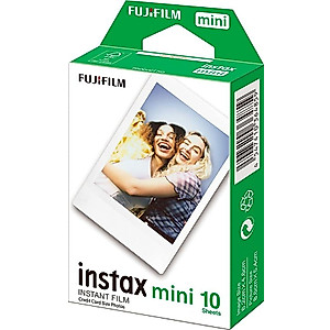 Fujifilm Instax Mini 11 Instant Camera - Fujifilm Instax Mini Twin Pack Instant Film (60 Sheets) - Instant Camera Bundle (White)