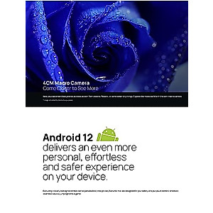 WIKO 10 4G Cell Phone Unlocked Smartphone Android 12 4GB RAM 128GB ROM 5000mAh 6.74 Inch Super Big Display 50MP AI Triple Camera Mobile Phones, US Version, Silver