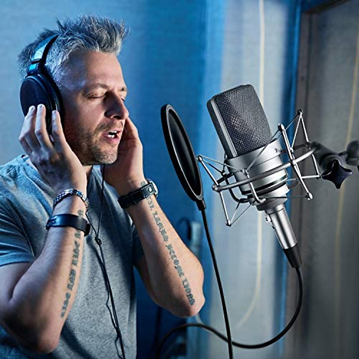 USB Microphone Cable, ANDTOBO USB to XLR Female Mic Link Converter Cable Adapter - 10 Feet