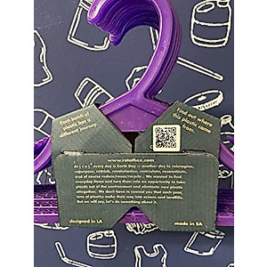 100% Recycled Ocean and Ocean Bound Plastic Sustainable Adult Hanger (Navy)