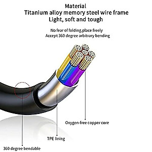 Bone Conduction Headphone Open Ear Wireless Headphones HiFi Stereo Buletooth Earphone with Mic for Sports Fitness (Grey)