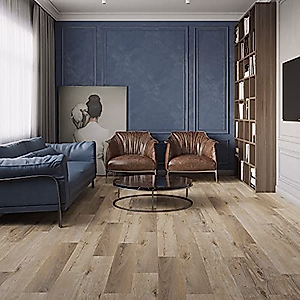 Selkirk PVC Vinyl Flooring Planks LVT Tiles Glue Down 6 Colors SK71007 Sample