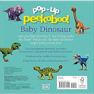 Pop-up Peekaboo! Baby Dinosaur: A surprise under every flap!