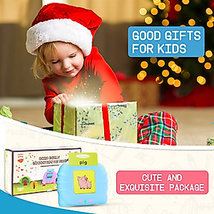 Careenoah Educational Toys for 3 4 5 6 Year Old Boys 112 Pcs Talking Flash Cards for Toddler Preschool Learning Games Activities Christmas Birthday Gift for Kids Age 3 4 5 6 Year Olds Boys