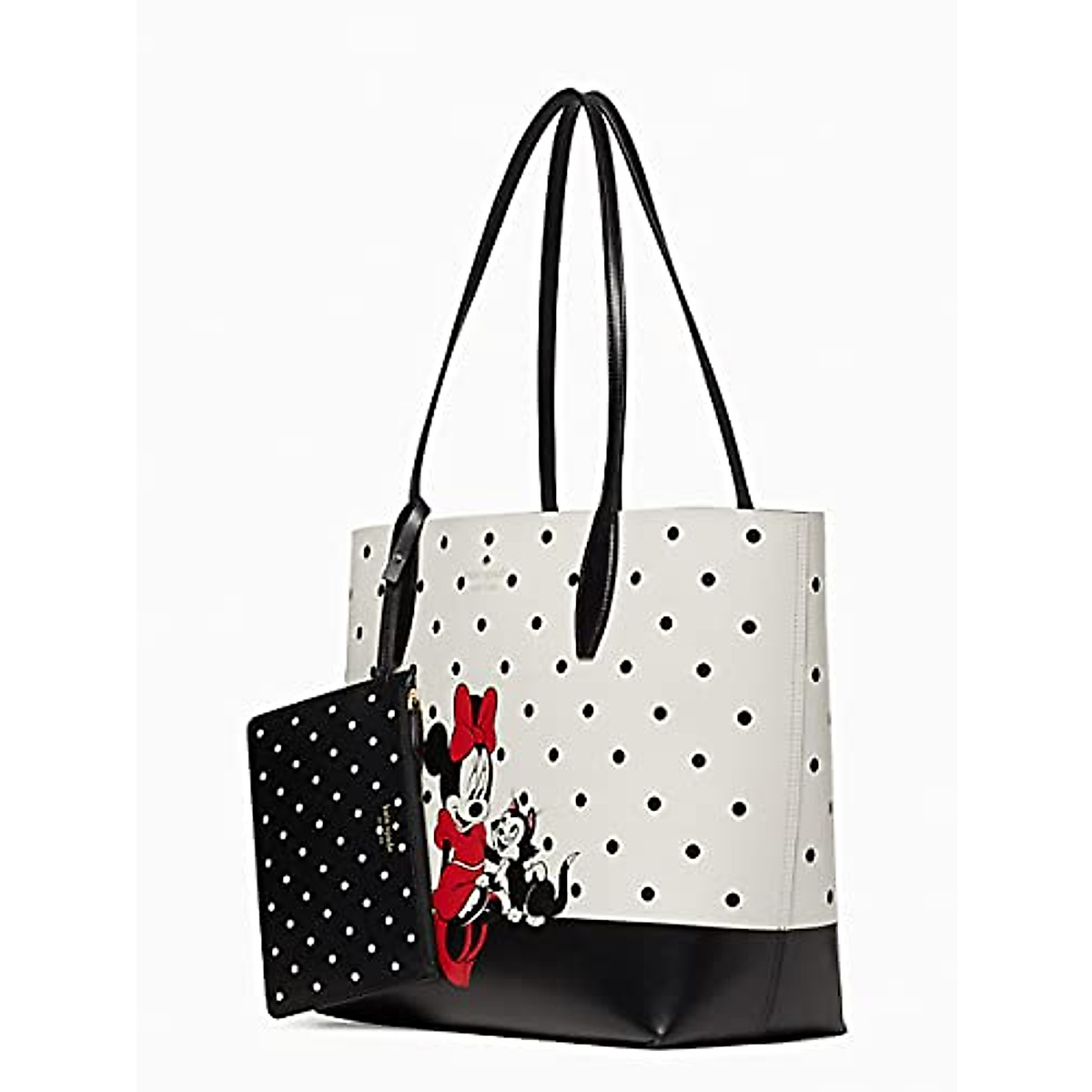 Kate Spade New York Disney Minnie Mouse Tote Bag Including Detachable Wristlet