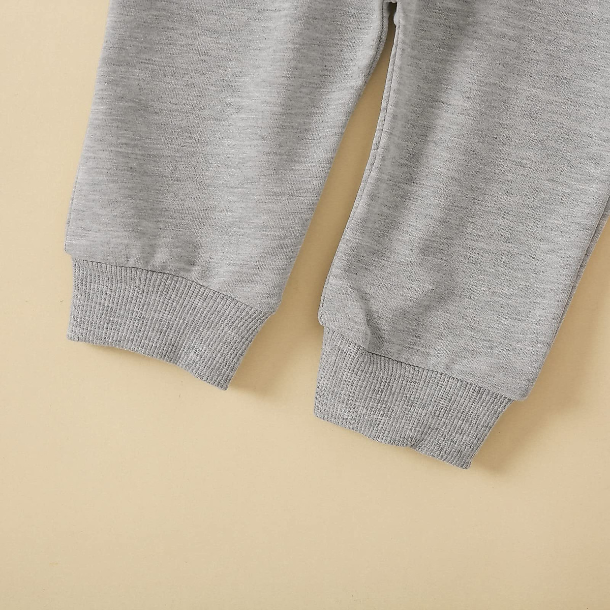 Newborn Baby Boy Fall Clothes Long Sleeve Round Neck Letter Print Sweatshirt Top Long Pants Cute Toddler Winter Outfits (Blue, 6-12 Months)