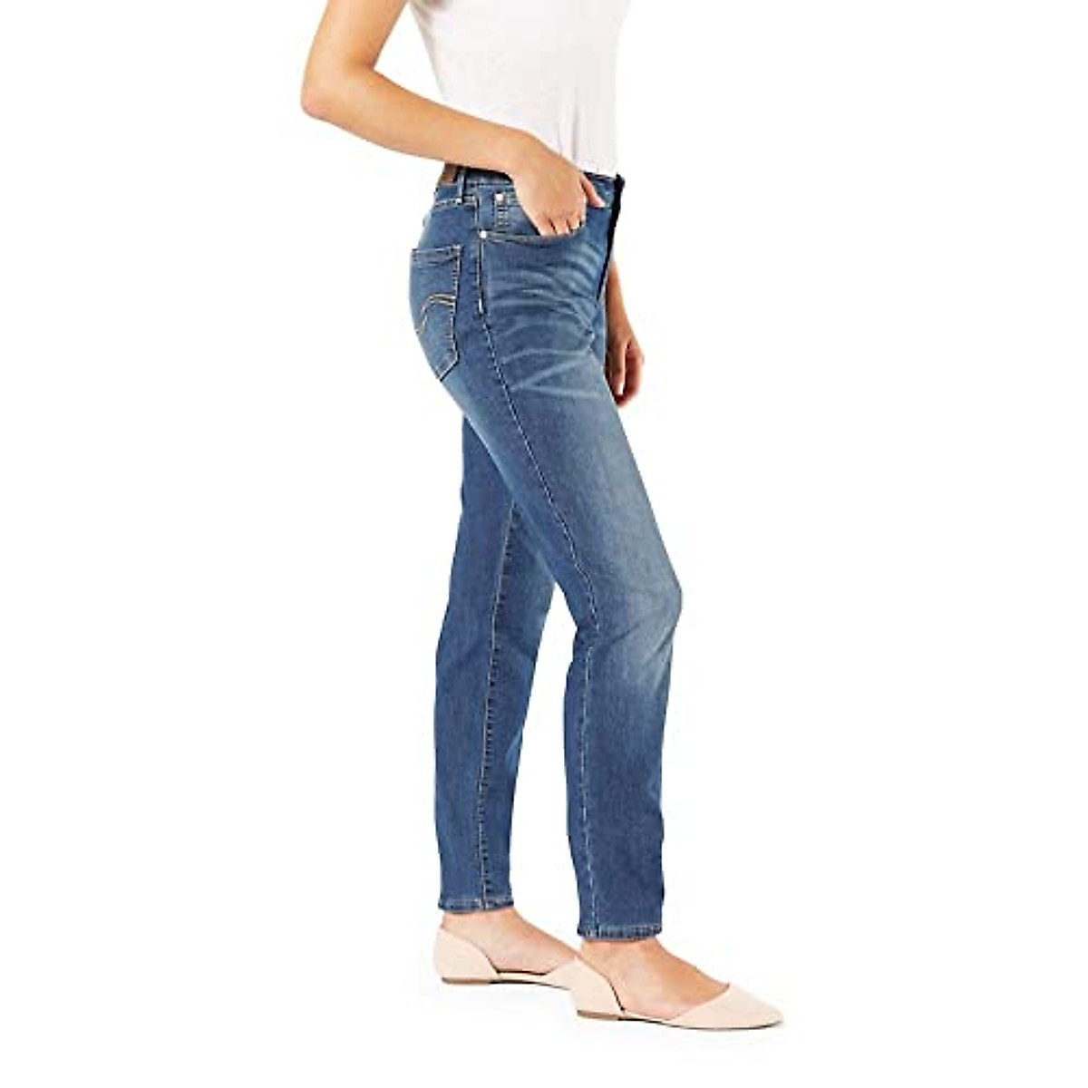 Levi Strauss Signature Gold Women's Modern Straight Jeans (Available in Plus Size), Cape Town, 4 Regular
