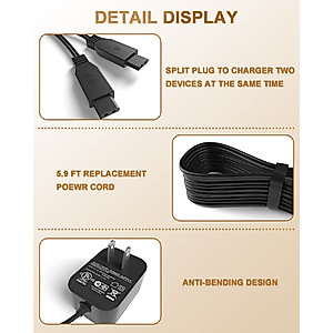 Replacement for SportDog 5V Charger for Sportdog Charger Replacement Charger SD-425, SD-425S, SD-425CAMO, and SD-825 Collar Receiver and Remote Trainer…