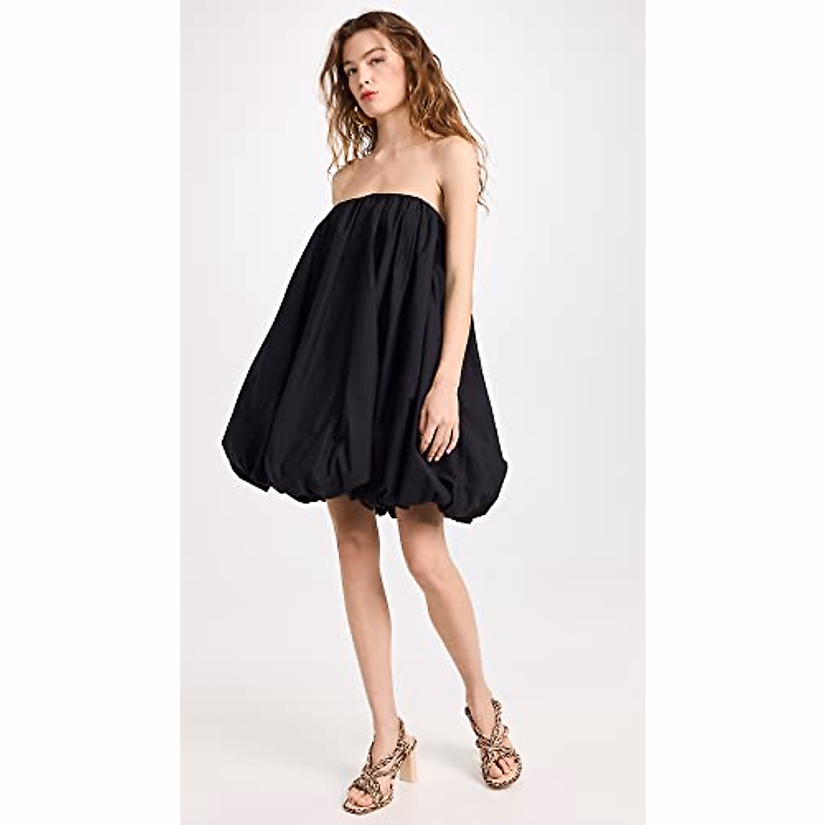 Ulla Johnson Women's Polline Dress, Noir, Black, 4