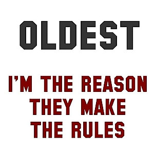 CafePress Oldest Middle Youngest Rules Mug Ceramic Coffee Mug, Tea Cup 11 oz