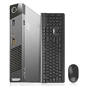 Lenovo ThinkCentre M73 Tiny Desktop Computer Mini PC, Intel Core i5-4590T up to 3.0GHz,16GB RAM,512GB SSD,WiFi,VGA,DP,HDMI,Windows 10 Pro(Renewed)