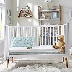 Tempur-Pedic TEMPUR-Dream 2-Stage Waterproof Baby Crib and Toddler Mattress - Made in USA, 52"x28"