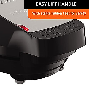 KRUPS Simply Round Waffle Maker, 4 inches