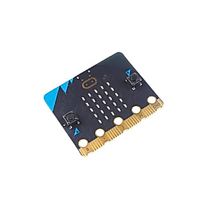 Seeed Studio BBC Micro:Bit V2.2 Development Board - Card Size MCU with Onboard Speaker, Accelerometer, MEMS Microphone, 2.4GHz Radio/BLE 5.0 for DIY Digital Games, Interactive Projects, and Robotics.