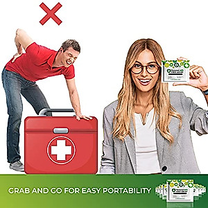 3 x Portable Travel Size First Aid Kit | Perfect for Home, Office, Car, School, Business, Travel, Hiking, Hunting, and Outdoors | Individually Wrapped (Under The Sea/Unicorns/Dinosaurs)