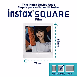 Fujifilm Instax Wide 300 Instant Film Camera (Black)