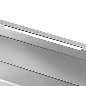 Commercial Stainless Steel Sink, 1 Compartment Kitchen Sinks, Utility Sink with Large Drain Bowl and Faucet, Standing Utility Sink for Garage, Restaurant, Kitchen 47.2"x23.6"x31.5"