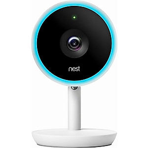 Nest Cam IQ - Indoor Security Smart 1080P HD Camera - White
