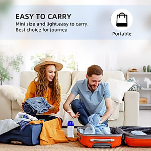 Dual Roll on Waxing Kit Hair Removal Roll on Double Wax Warmer with 3 Rose Wax Cartridge Depilatory Wax Roller Refill for Legs Arms and Underarm